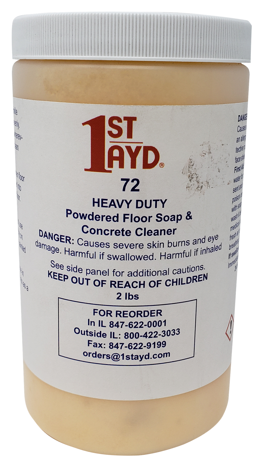 1st Ayd Corporation. Heavy Duty Floor Soap - Multiple Sizes