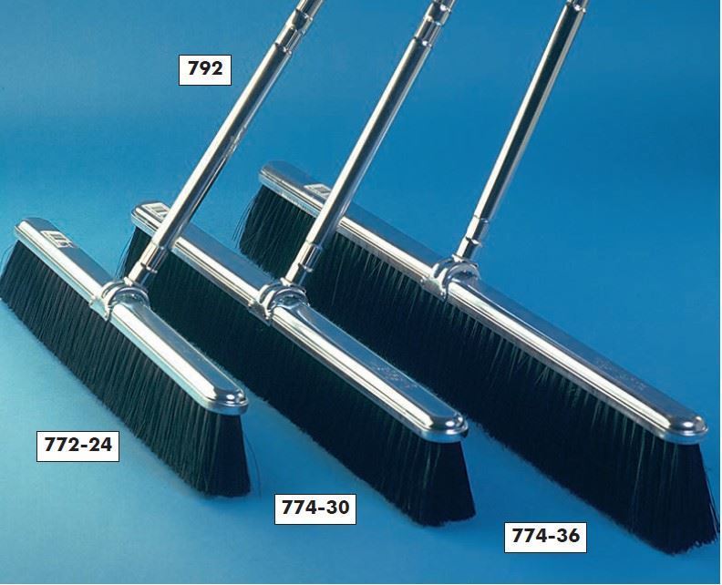 1st Ayd Corporation. Milwaukee Dustless Medium Broom - Multiple Sizes
